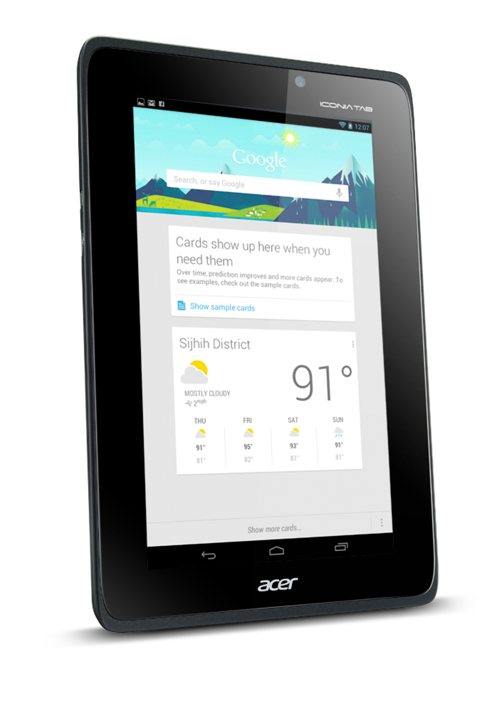 Acer Announces North American Availability Of The 7" A110, Coming ...