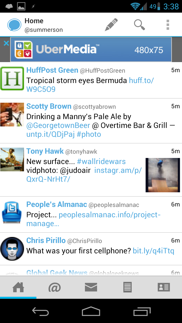 Alpha Version Of The Popular Twitter Client 'Echofon' For Android Hits The 'Net, Already Works ...