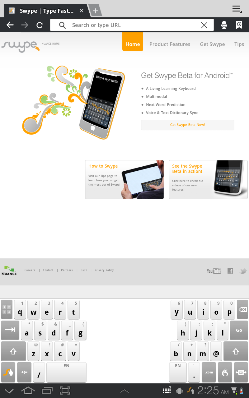 Swype Beta 1.3 Live, Packs A Whole Bunch Of New Features