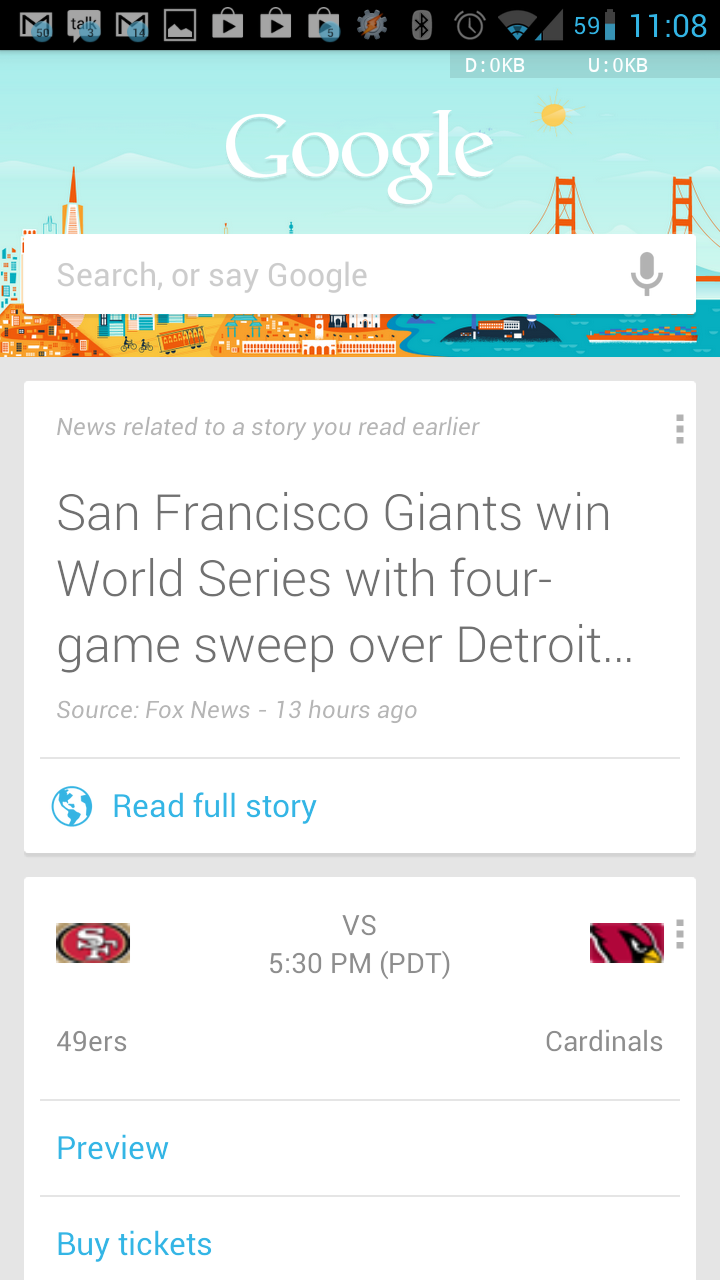 Google Search Updated, Brings New Google Now Cards And Voice Actions ...