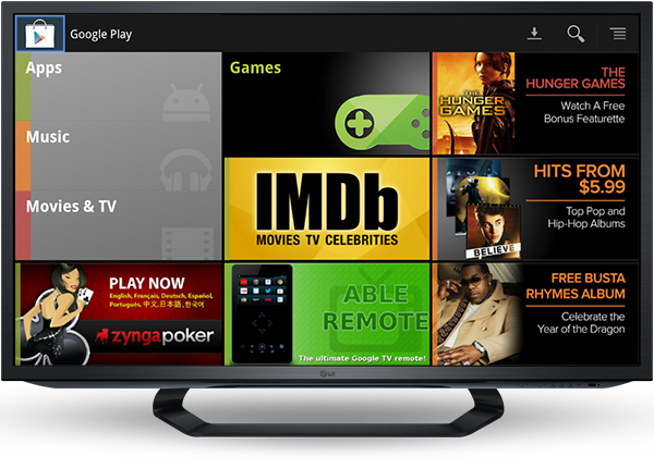 Google Is Bringing Play Movies, TV Shows, And Music To Google TV ...