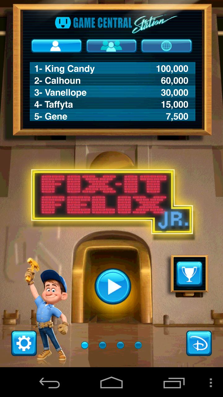 Disney's 'Wreck-It Ralph' Game Goes Official In Google Play, Lets You ...