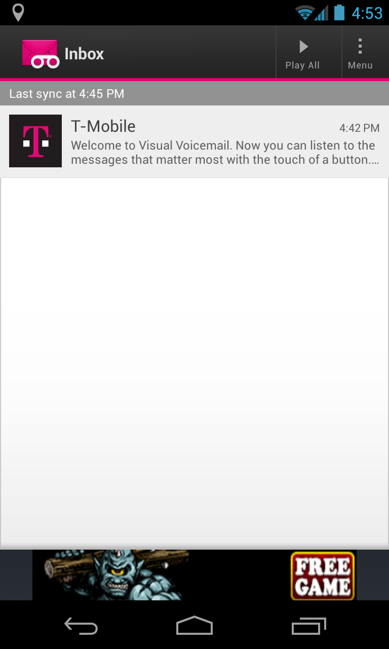 T-Mobile Updates Official Visual Voicemail App With Annoying Banner Ads