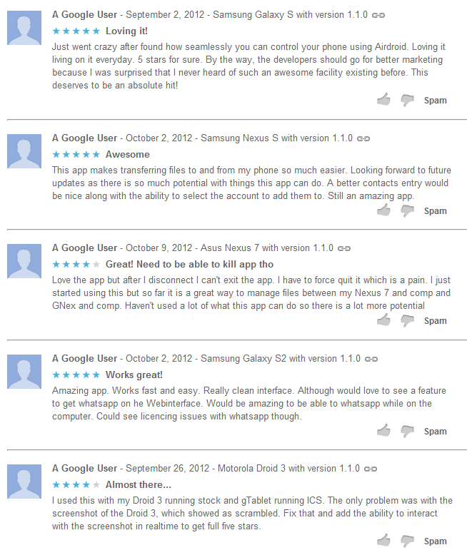 Google+ Integration For Play Store Reviews Is Live - All Previous ...