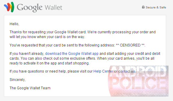 Introducing: The Physical Google Wallet Card - Coming Soon To Google ...