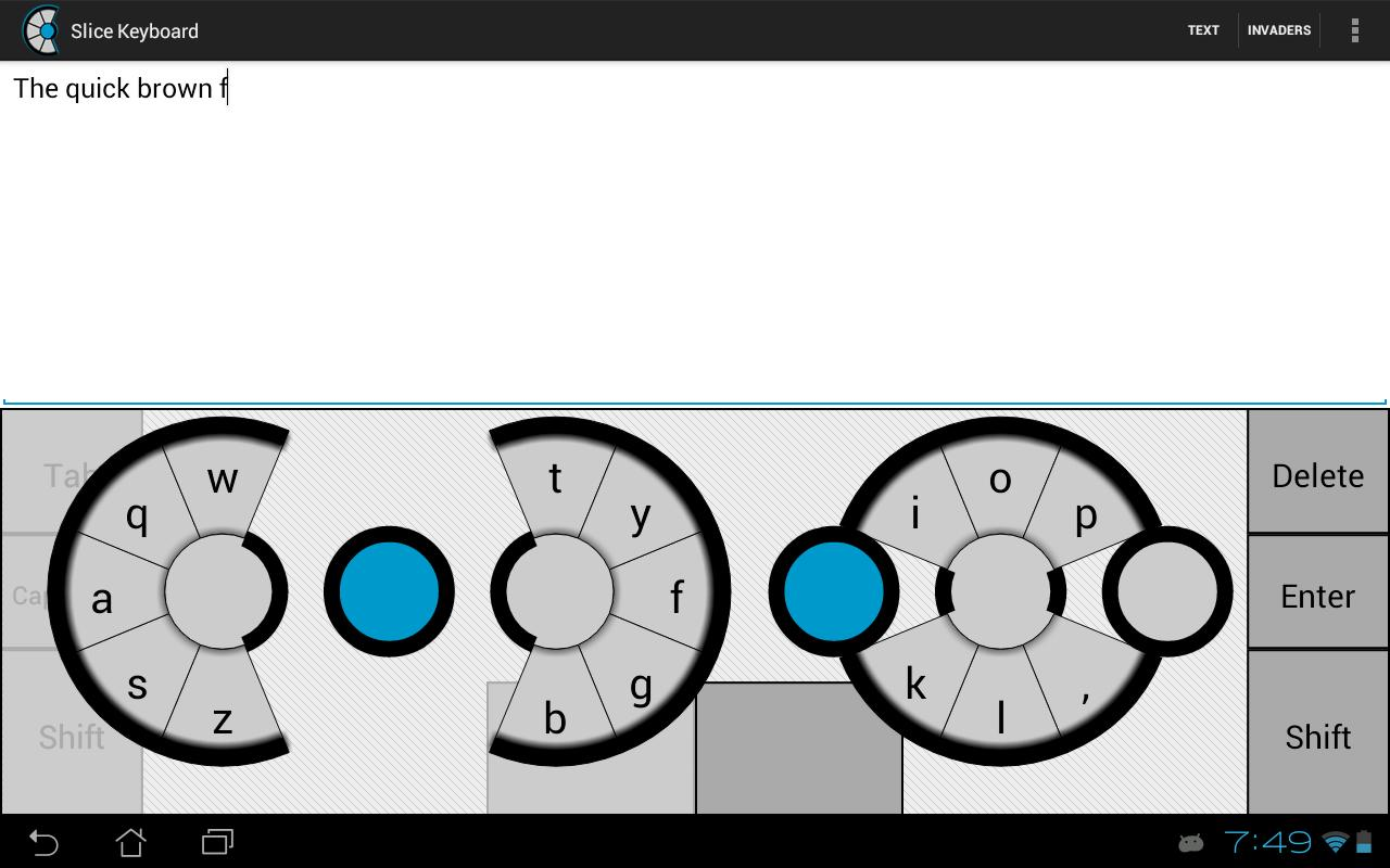 'Slice Keyboard' Is A Multi-Touch Keyboard For Android Tablets, And It ...