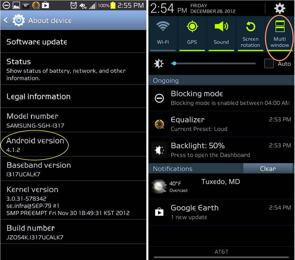 AT&T Re-Gifts Multi-Window Support, Gives It To Samsung Galaxy Note II ...
