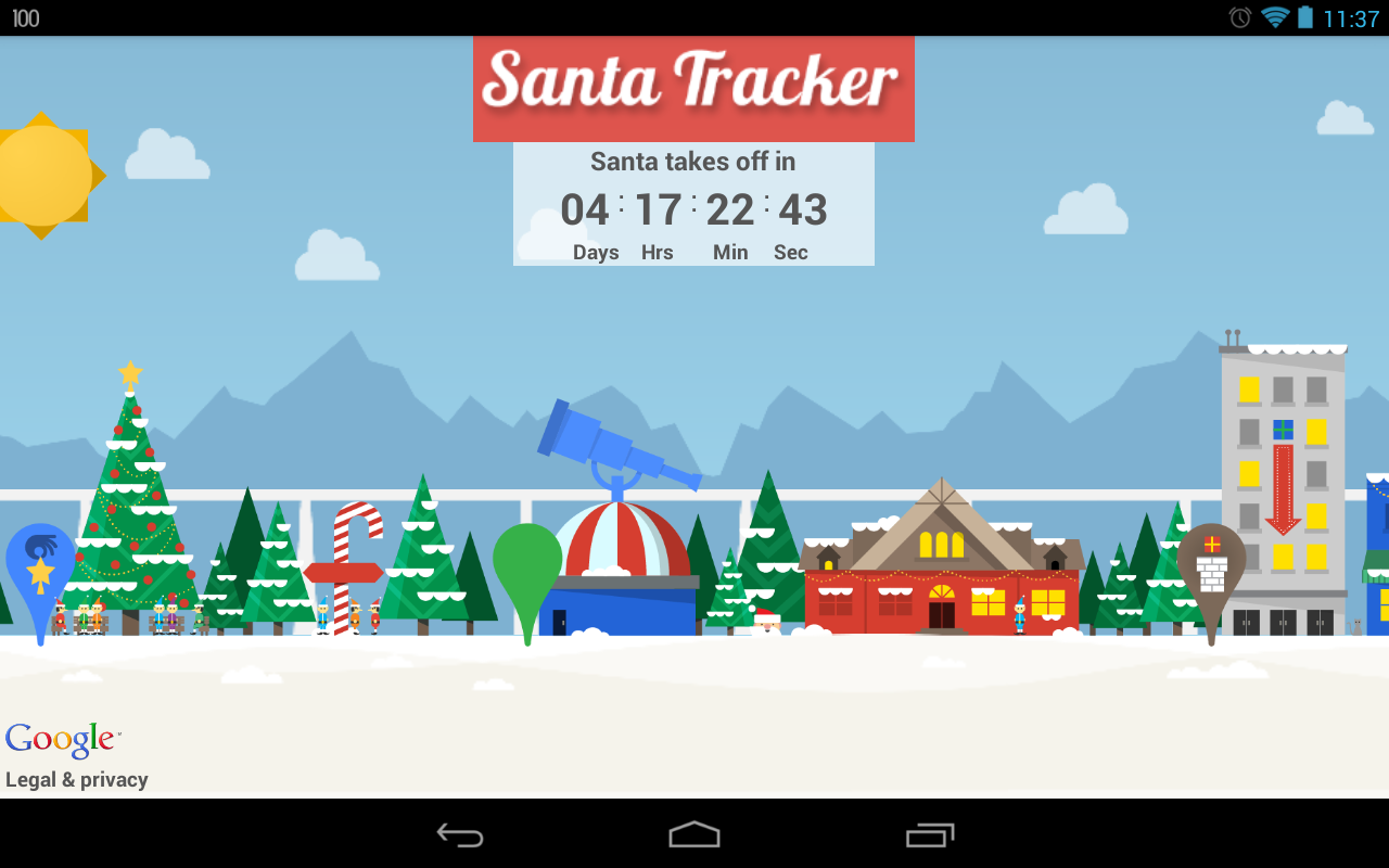 Snubbed By NORAD, Google Builds Its Own Santa Tracker, Personalized ...
