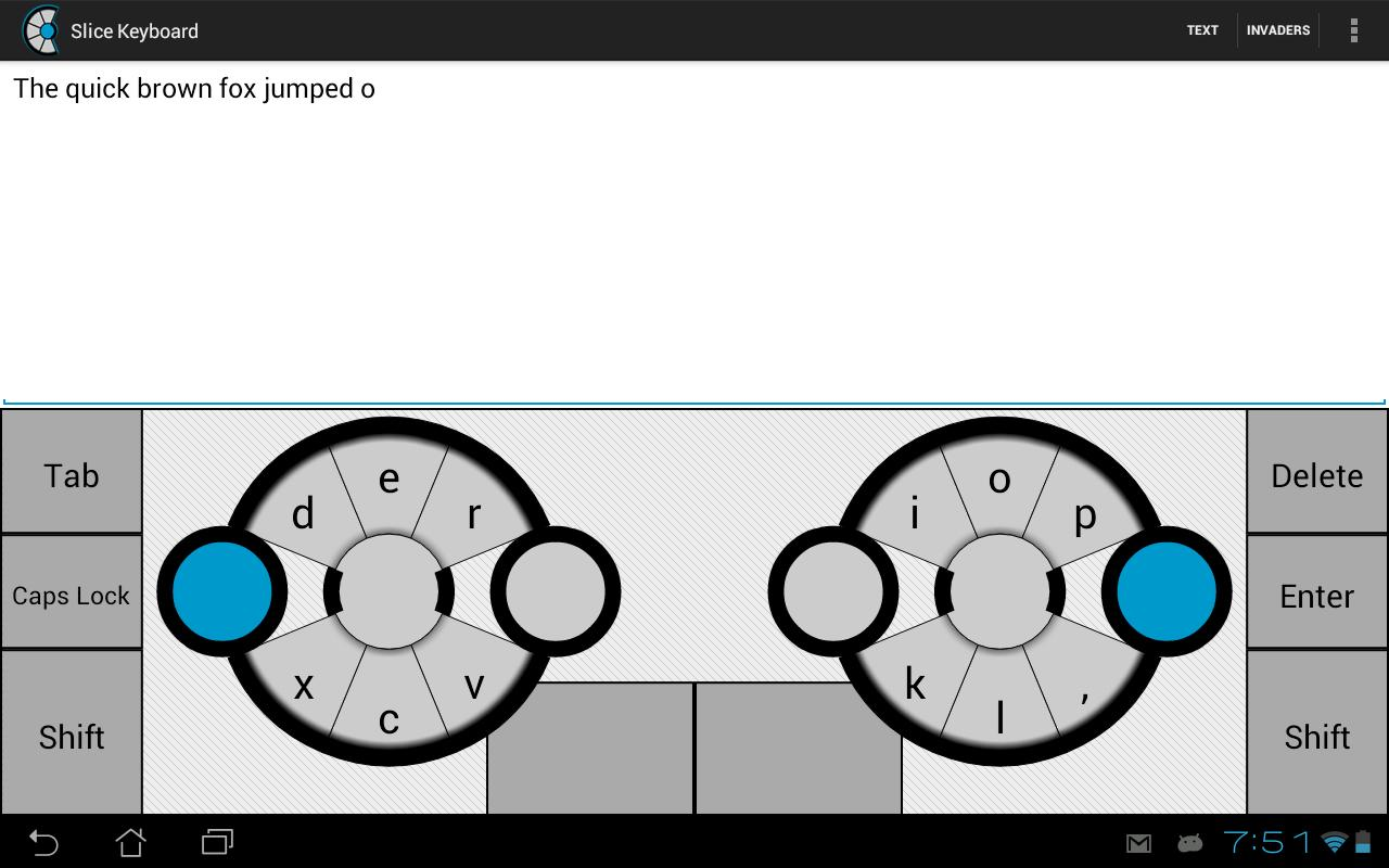 'Slice Keyboard' Is A Multi-Touch Keyboard For Android Tablets, And It ...