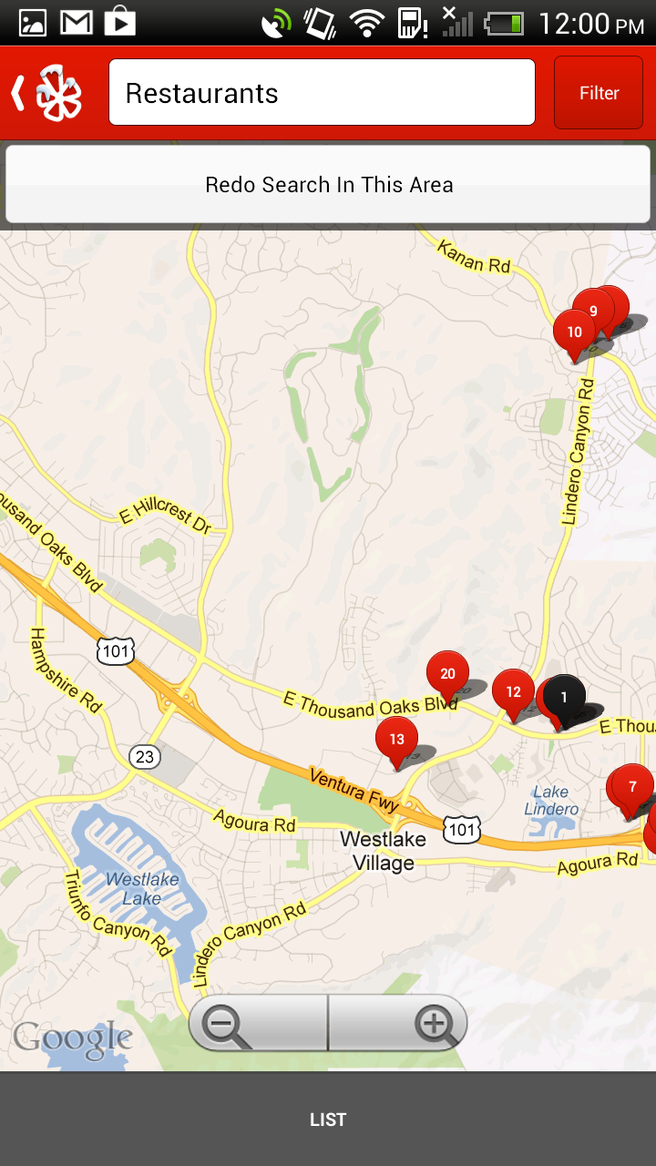Yelp For Android Updated To v3.7, Finally Adds Action Bar, And ...