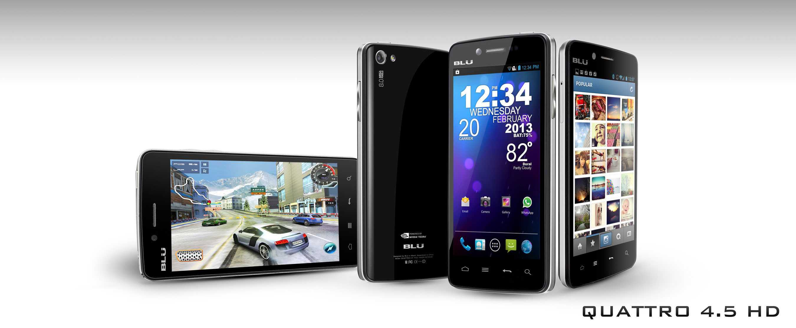 BLU Products Announces A New Series Of 'Quattro' Devices, Powered By ...