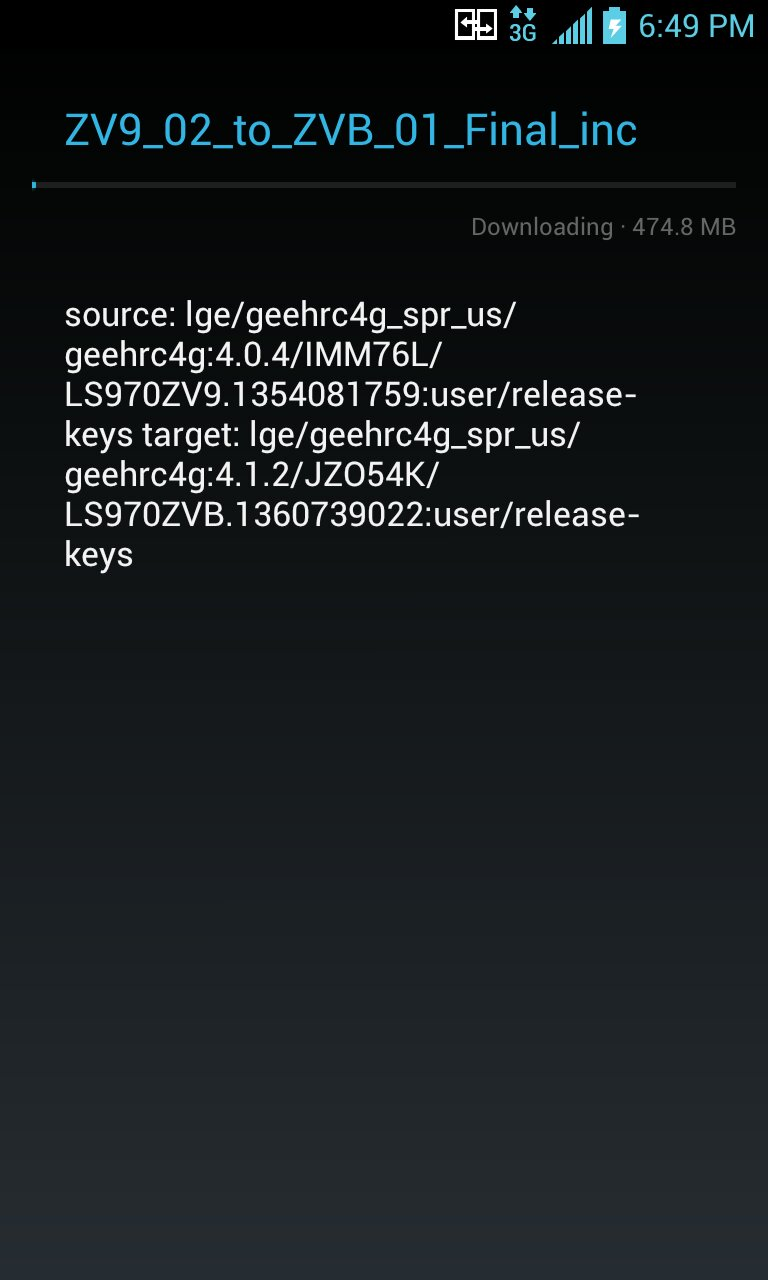 Sprint's Optimus G Jelly Bean OTA Update (4.1.2, Build LS970ZVB ... Sprint's Optimus G Jelly Bean OTA Update (4.1.2, Build LS970ZVB ...