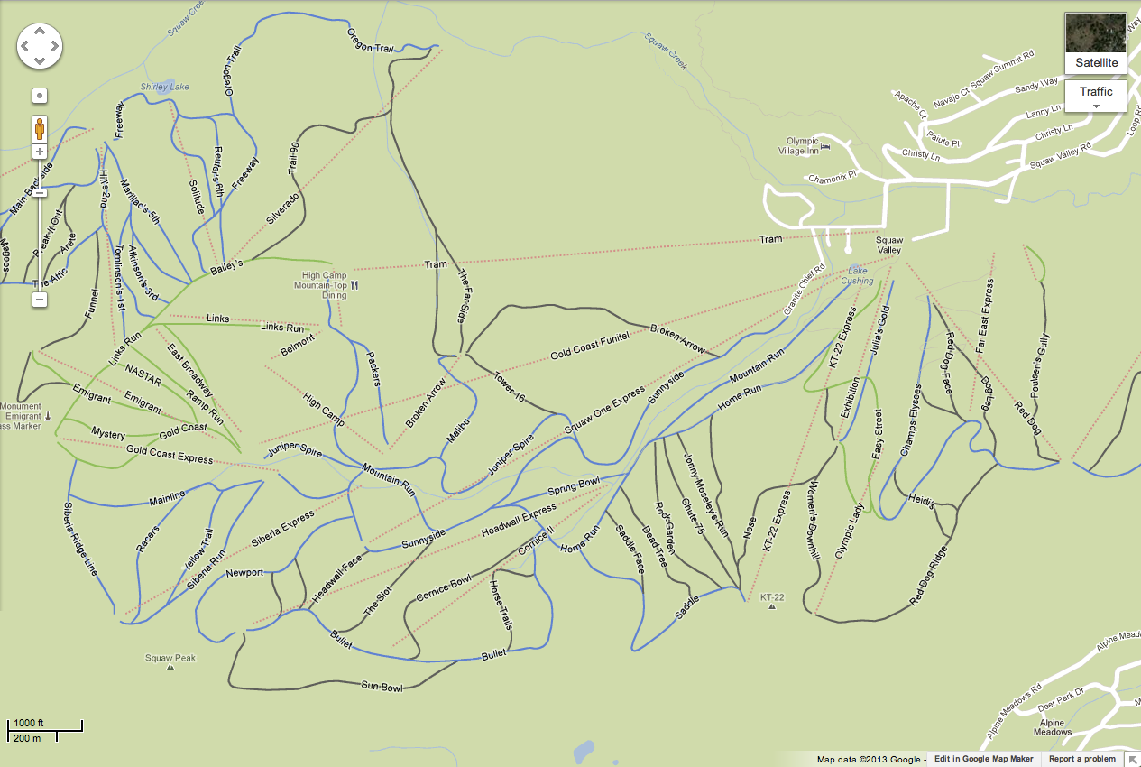 Google Adds 38 Run And Lift Maps From Major Ski Resorts To Google Maps ...