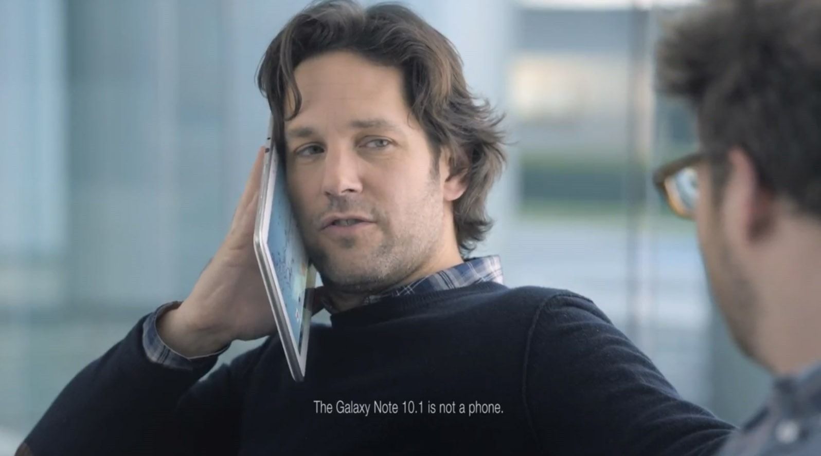 Watch Seth Rogen And Paul Rudd Hate Each Other For 4 Minutes In Samsung ...