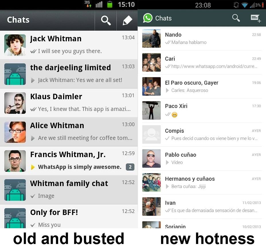 WhatsApp Messenger Beta APK Released With Snazzy Holo Interface