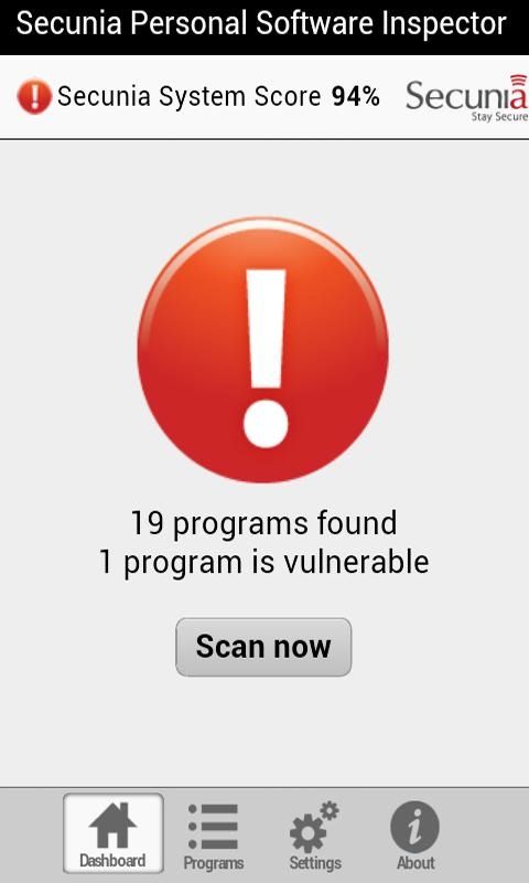 Secunia PSI Is A Tech Preview Of A 'Security' App That Scans A Few ...