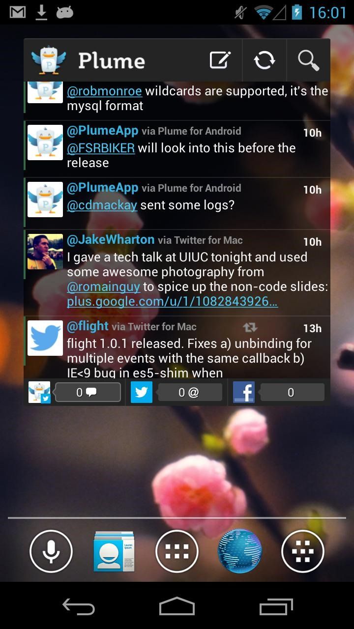 Plume For Twitter Updated To Version 5, With A Snazzy New Widget ...