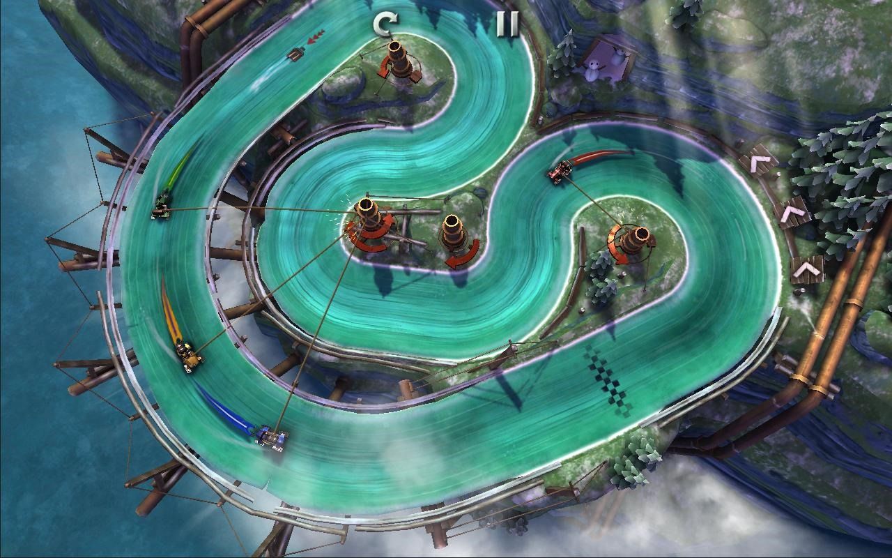 [New Game] Slingshot Racing Lets You One-Touch Your Way To The Finish Line