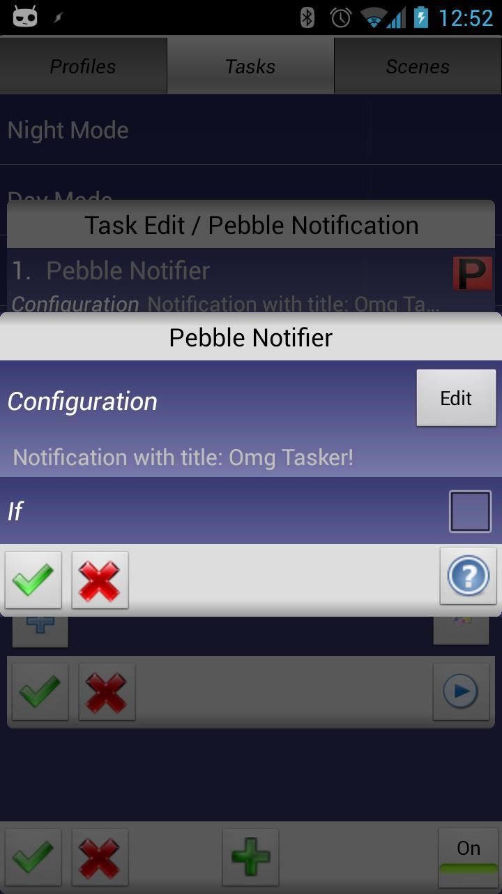 [New App] Pebble Notifier Tasker Plugin Makes The Smartwatch Approximately 300 Times More Useful