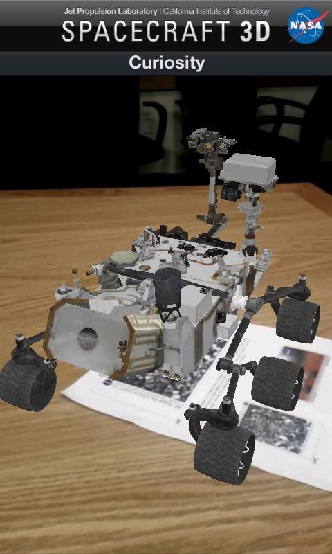 NASA Releases Augmented Reality App With 3D Models Of Real Spacecraft ...