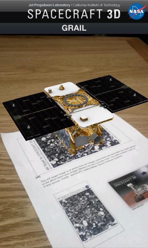 NASA Releases Augmented Reality App With 3D Models Of Real Spacecraft ...