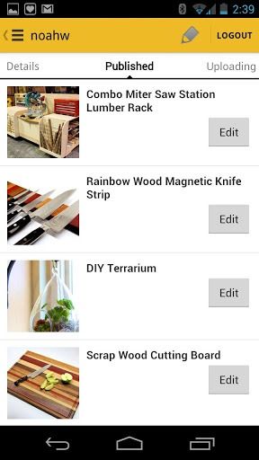 [New App] Autodesk Brings Instructables To Android With Over 100,000 Projects On Board