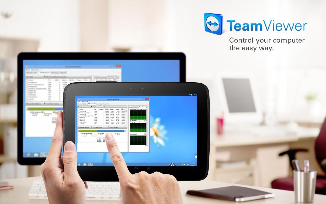 TeamViewer For Android Updated With Native Touch Control For Tablets ...