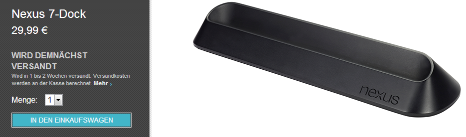 Nexus 7 Pogo Dock Finally Hits The Play Store In US, UK, Europe - ($30 ...