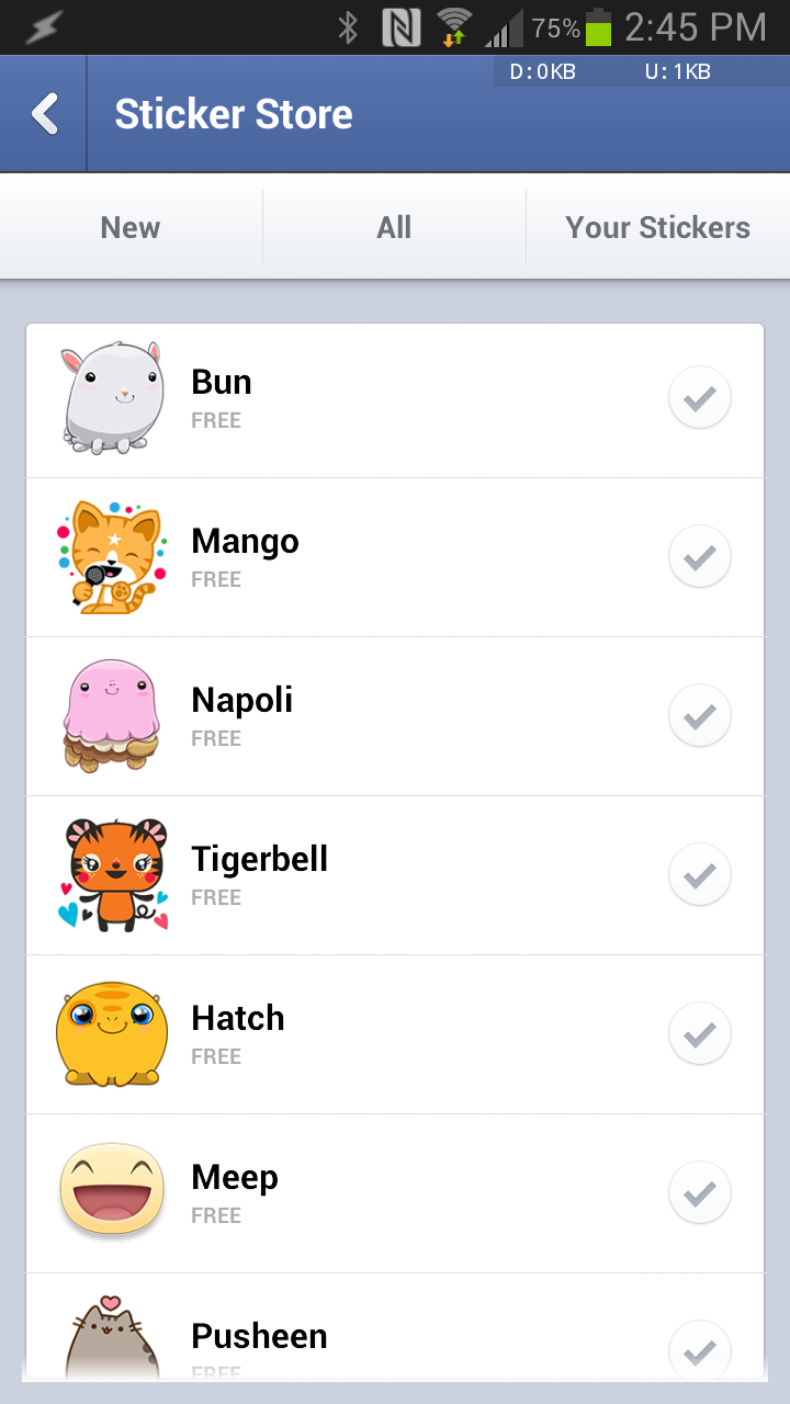 Facebook Messenger Updated With Sticker Support, No More Trying To Find ...
