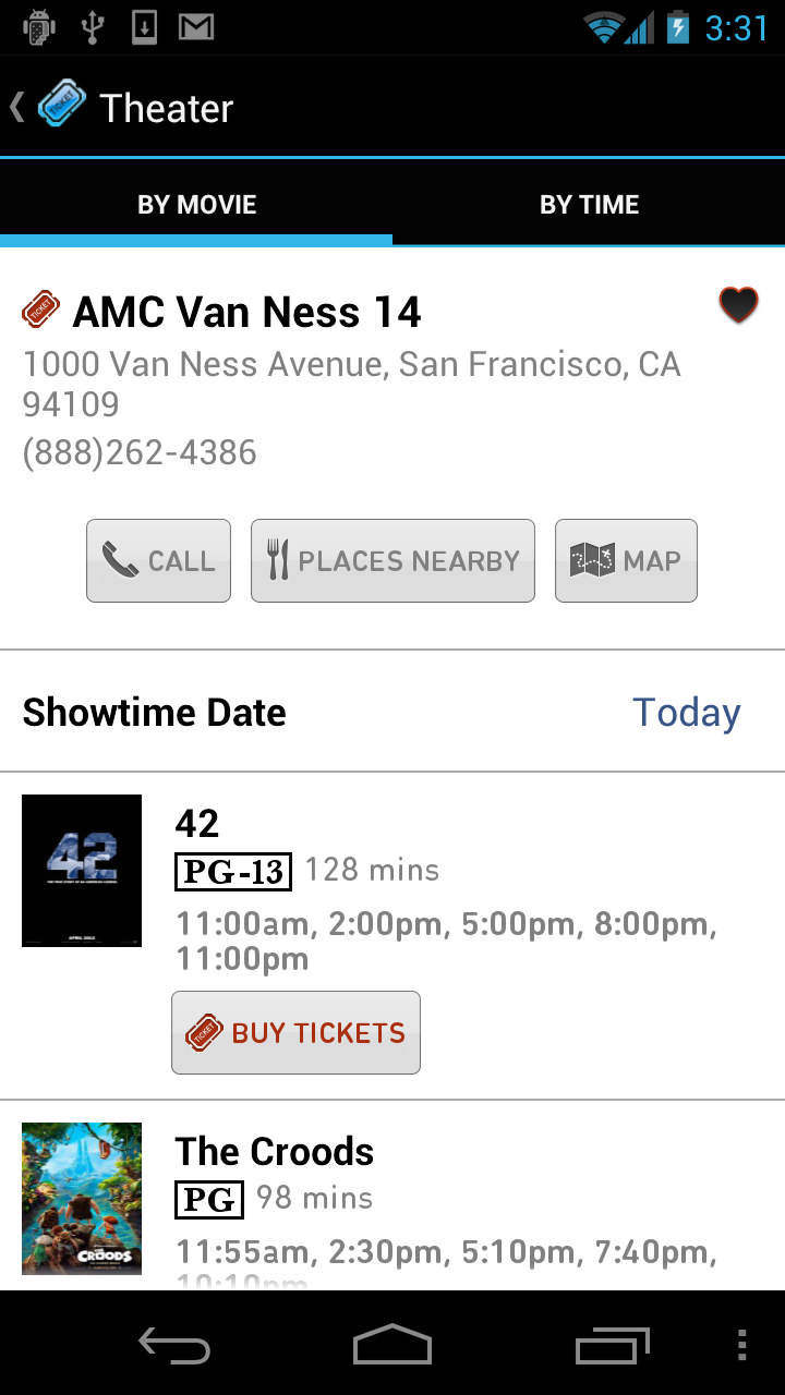 AOL's Moviefone Gets A Major Update to v2.0, Brings An All New UI