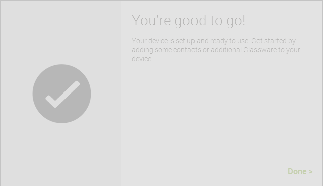 MyGlass App Goes Live In The Play Store, Google Launches Glass Setup Page