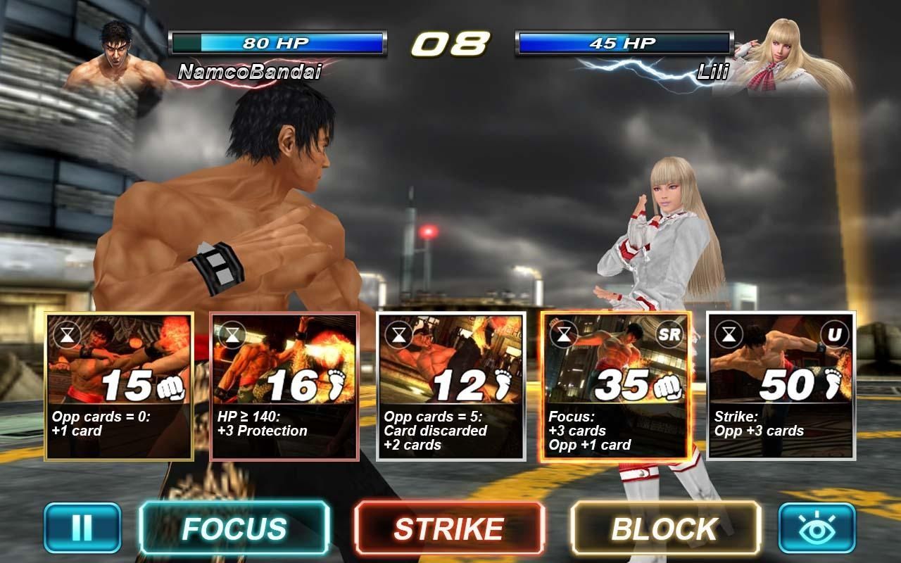 [New Game] You Can Now Play Tekken On Android... As A Card Game