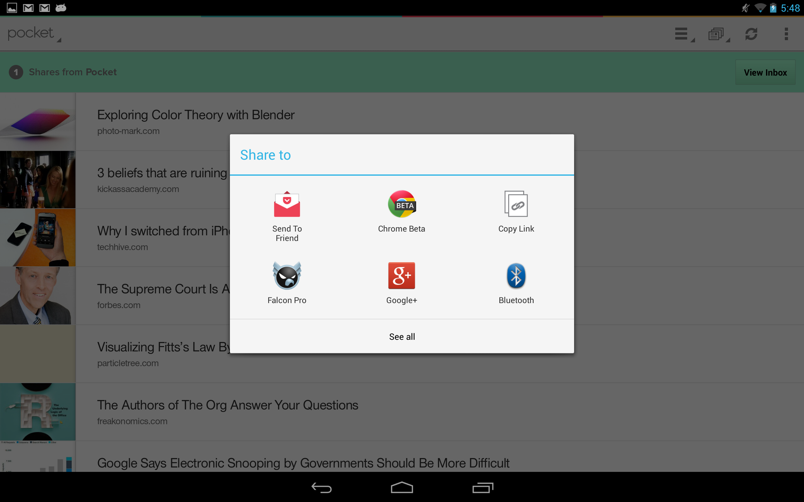 Pocket Celebrates Its Name's One Year Anniversary With 'Send To Friend ...