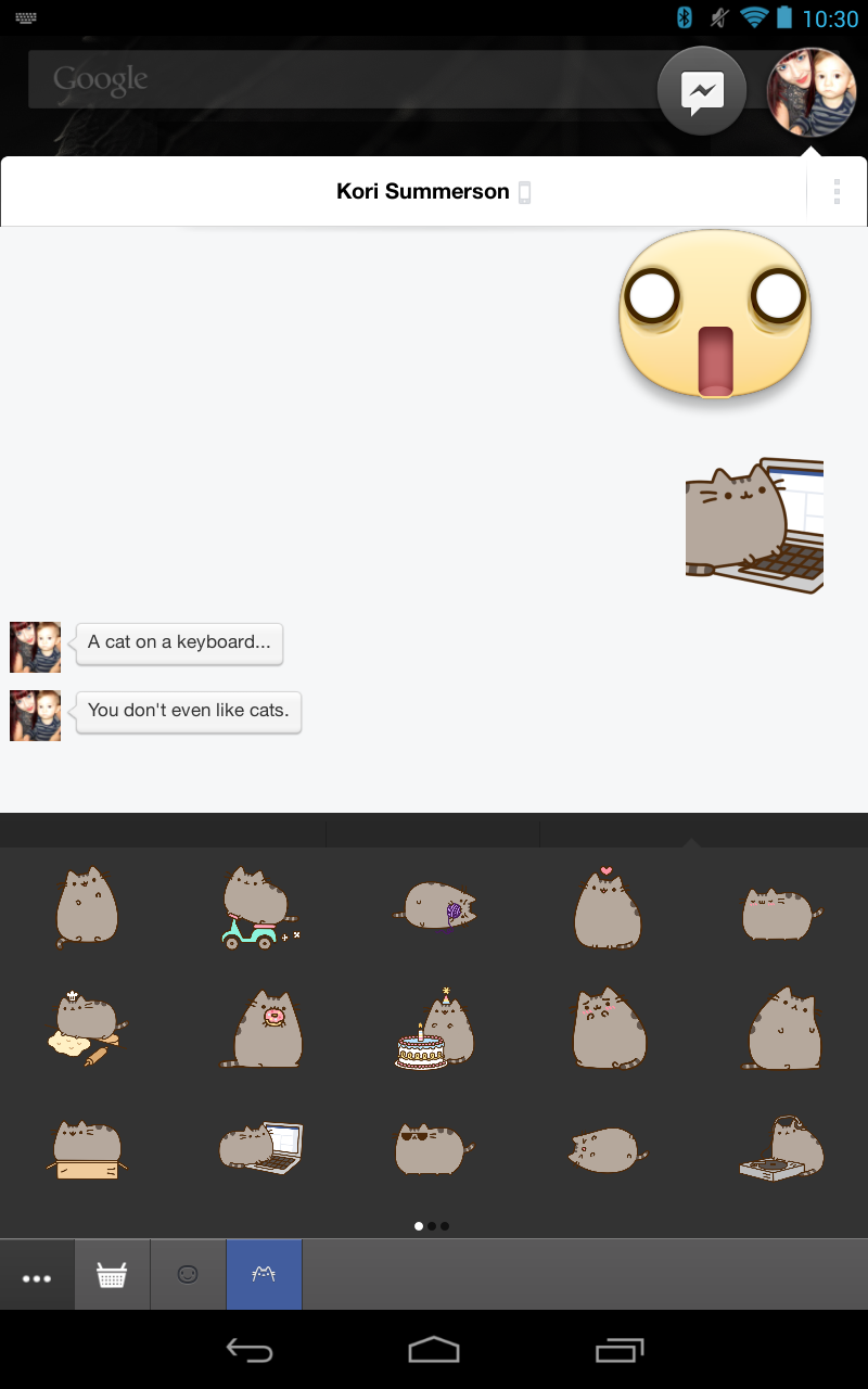 Tip: Facebook Messenger For Android Has Hidden Sticker Support, Here's ...