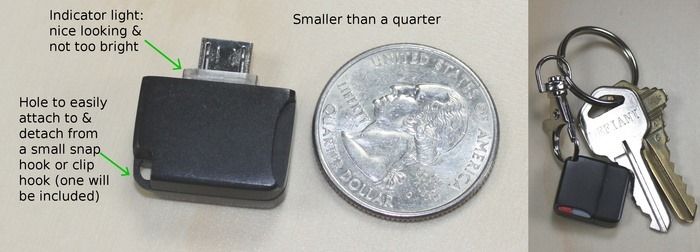 Mini MicroSD Reader, Accessible To Android Phones And Tablets Via ...