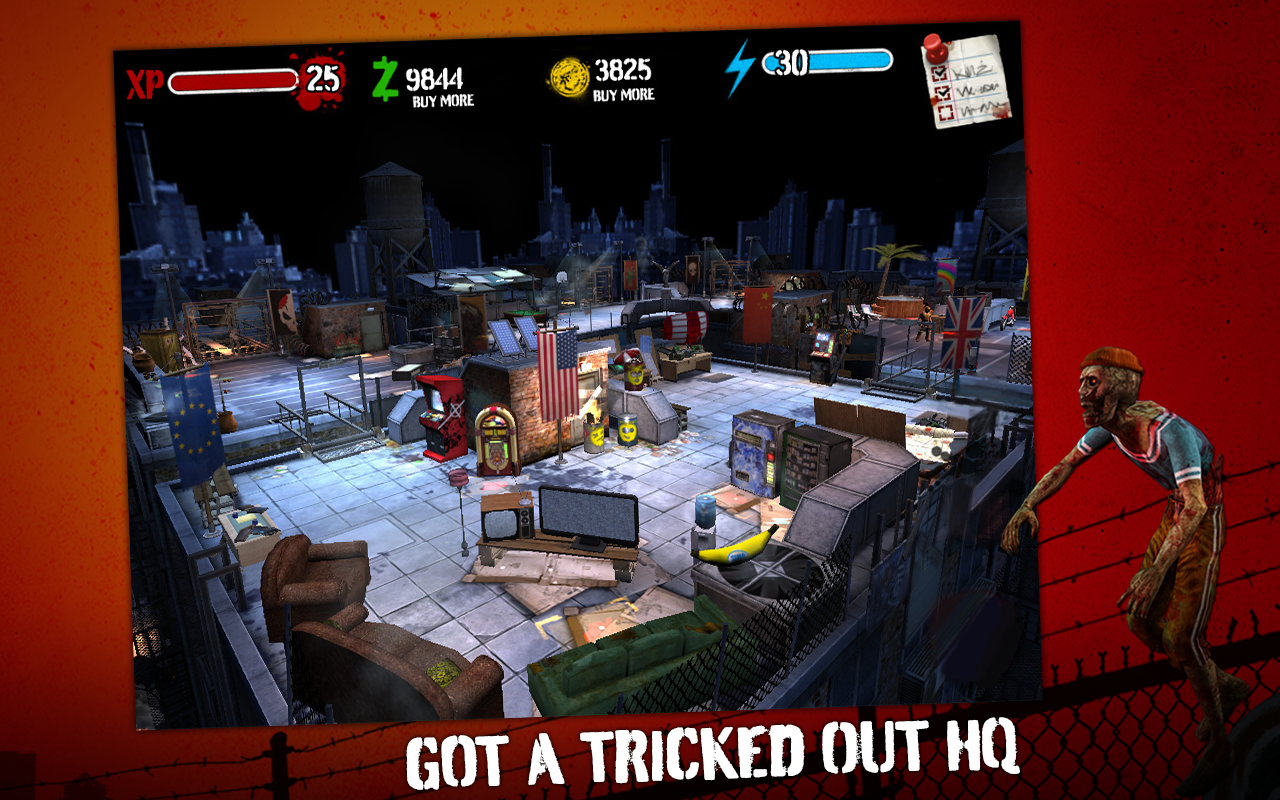 iOS Hit Zombie HQ Makes Its Way To Android, All The Zombies You Can ...