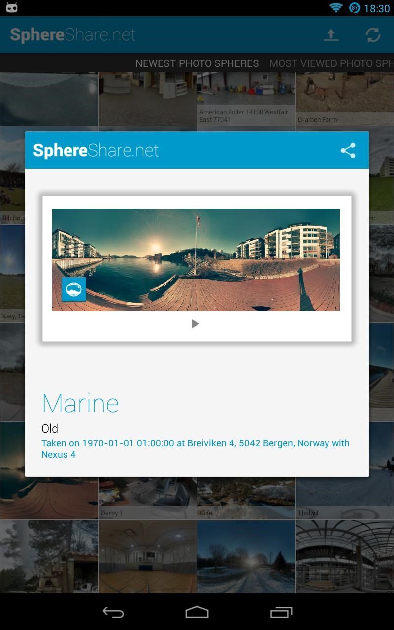 [New App] SphereShare.net Is A Massive Gallery Of PhotoSpheres, With ...