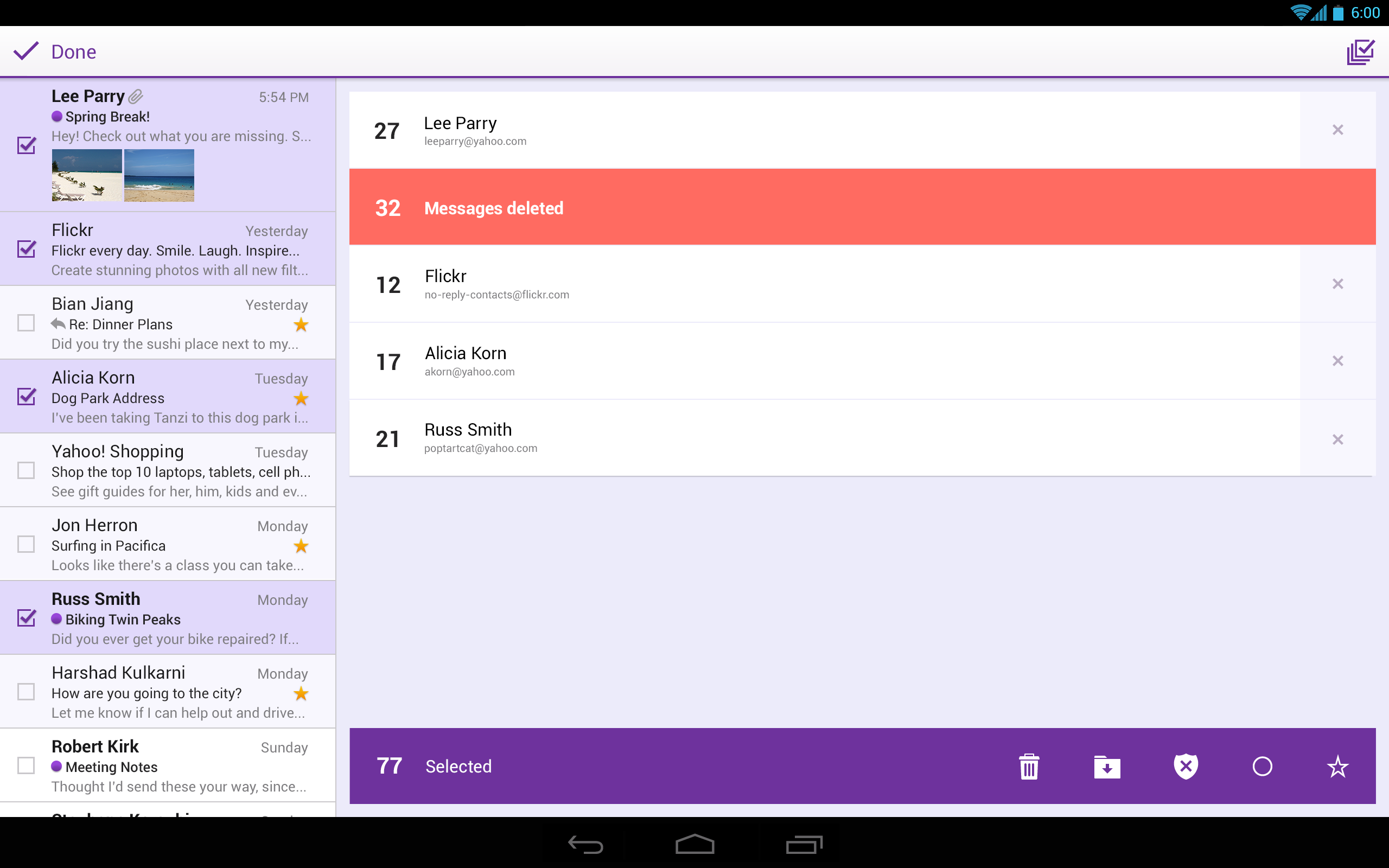 Yahoo Mail For Android Now Has A Dedicated Tablet UI, And It Doesn't ...