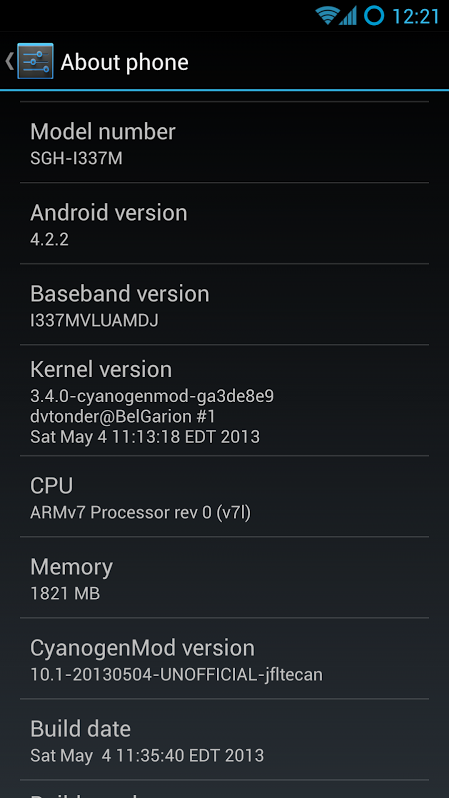 Galaxy S4 Now Officially Supported By CyanogenMod - First Nightly ...