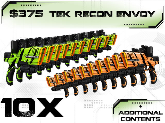 Tek Recon NERF-Style Guns Use Smartphones For Radar And Scopes ...