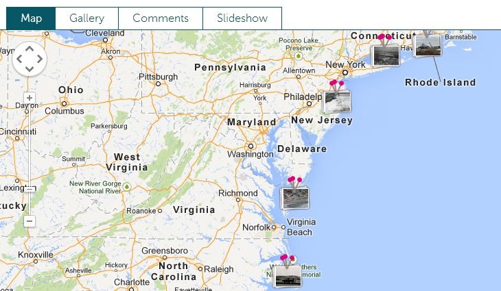 Google Unveils Map Of Hurricane Sandy Recovery, New Street View Of 9/11 Memorial And Central Park