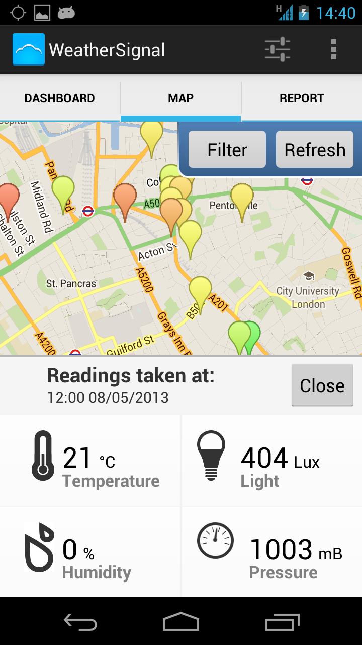 [New App] WeatherSignal From OpenSignal Invites You To Share Your Local ...