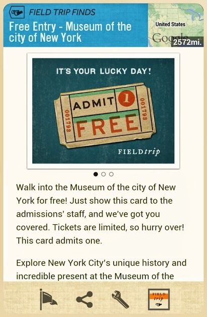 Google's Field Trip App Finally Does Something Useful By Offering Free ...