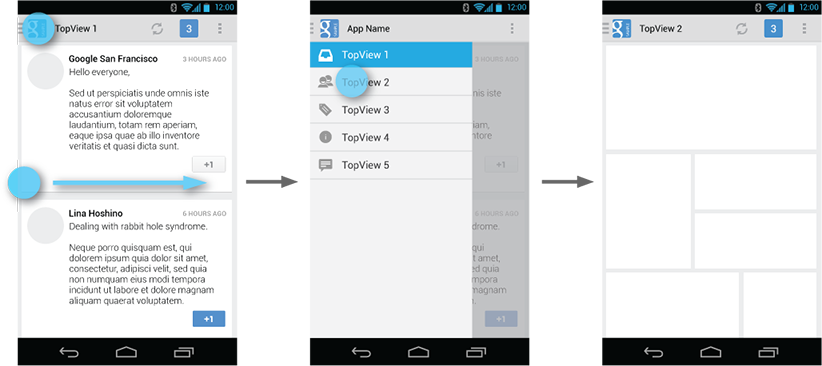 Design Docs Update: The Navigation Drawer Is Now Officially A Standard