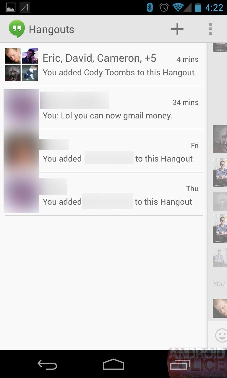 Hanging Out With Google Hangouts - Google's New, Beautiful Messaging ...