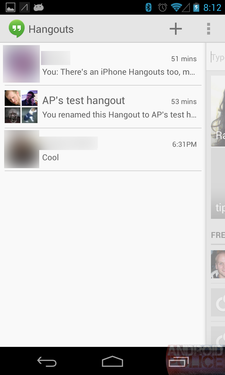 Hanging Out With Google Hangouts - Google's New, Beautiful Messaging ...