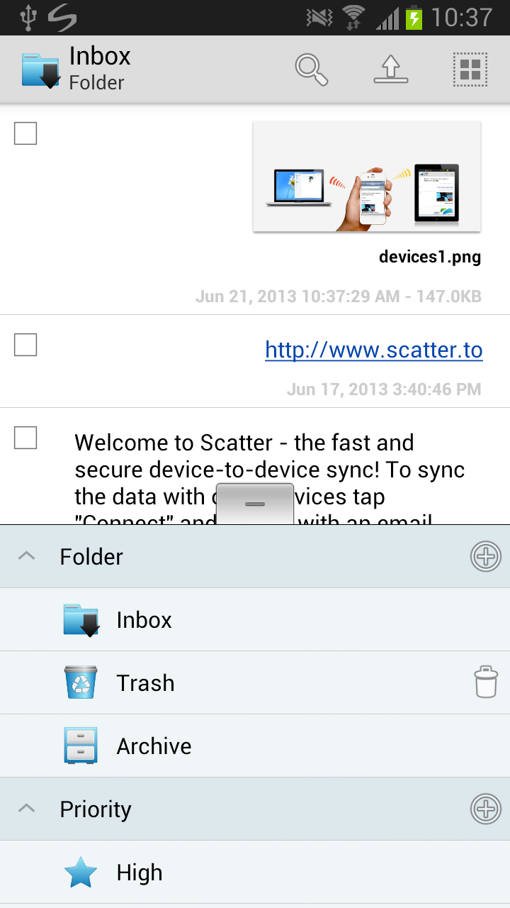 [New App] Scatter, From Developer Of AIDE, Automatically Syncs Data ...