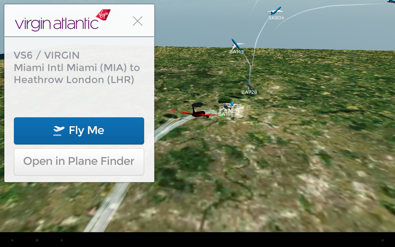 [New App] Plane Finder 3D Lets You See Planes In The Air In Real Time