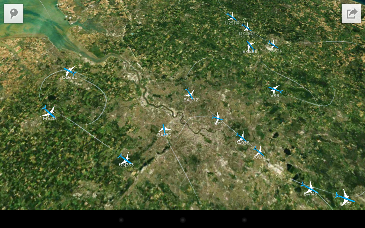 [New App] Plane Finder 3D Lets You See Planes In The Air In Real Time