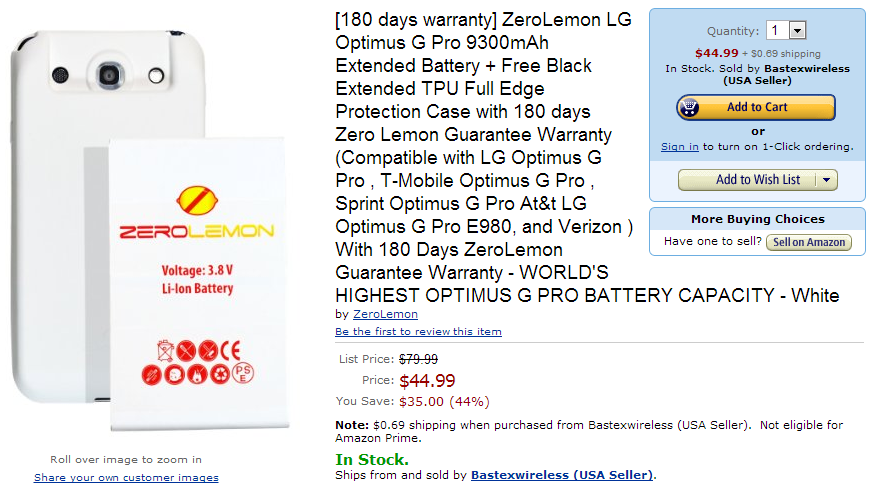 ZeroLemon Launches Its Monstrously Juicy Batteries For The Galaxy S4 ...
